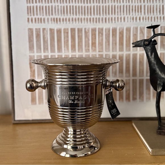 Dining | Nwt Elegant Cuve De Prestige Champagne Silver Ice Bucket ...